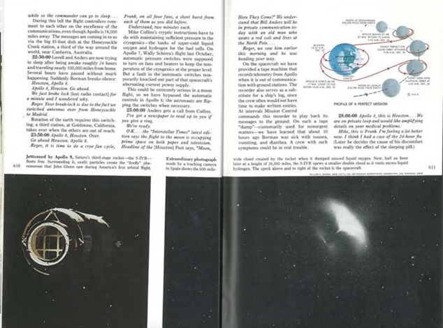 Apollo 8 The first manned rocket voyaging through deep space S-IVB ...